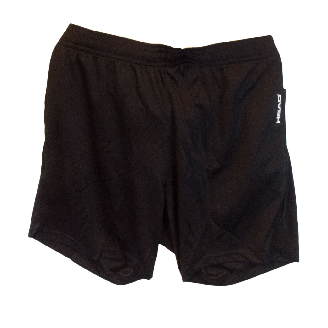 Head Pin Shorts Black (HEM251SH15-S143) | SquashGalaxy